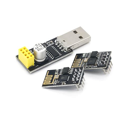 Usb Serial Programmer Ch340 With Esp 01s Board Kunkune