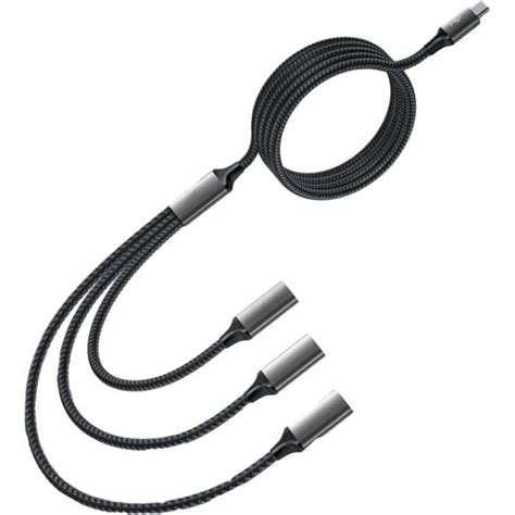 Hub De Type C Vers 3 Ports Usb 20 Hub Multiple Otg 3 Ports Type C Usb