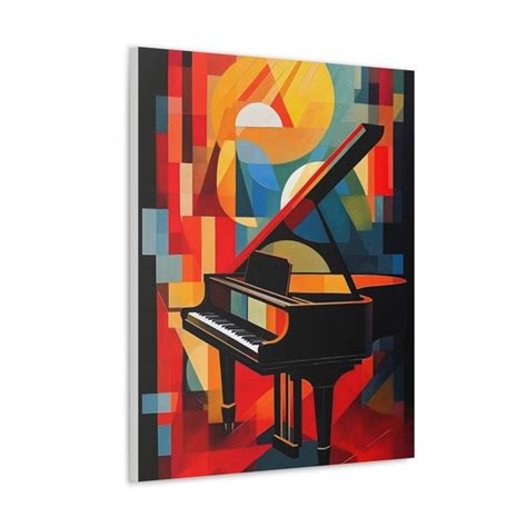 Abstract Piano Etsy