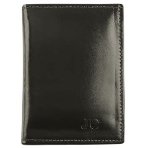 Carteira Masculina Slim De Couro Marrom Mercado Masculino