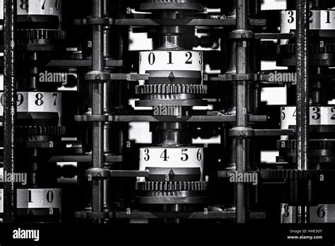 The Interior Structure Of The Difference Engine At The Computer History Museum Mountain View