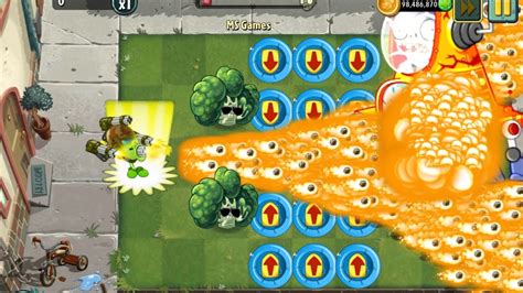 Plants X50 Use 1 Power Up Vs Boss Robo Cone Zombie Level 5 Pvz 2
