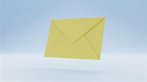 파스텔 블루 배경에 격리된 우편 봉투 새 전자 메일 메시지 알림 아이콘입니다 뉴스레터 구독의 개념 새 수신 메시지 3d 렌더링 날기에 대한 스톡 사진 및 기타 이미지