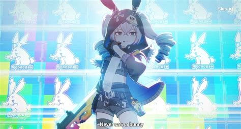Silver Wolf Laptop Wallpaper Fighting Games Bunny Impact Anime