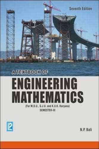 Textbook Of Engineering Mathematics Sem Iii M D U K U By Np