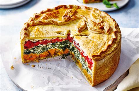 Rainbow Picnic Pie Recipe Picnic Recipes Tesco Real Food