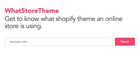 How To Discover Which Shopify Theme A Store Is Using Camp Liquid