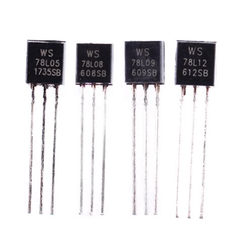 Bricolage Composants électroniques To92 Transistor Ws78l05 Ou 78l05 Ou