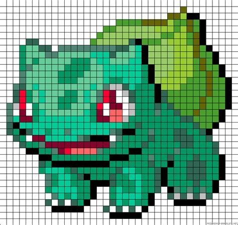 Pixel Art Templates Hard Pokemon