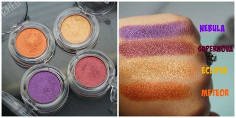 Review Palladio Crushed Metallic Shadows Swatches Look Swatch