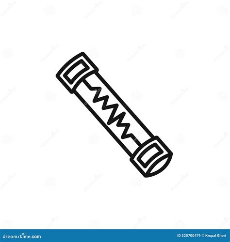 Electric Fuse Icon Vector Set Collection For Web Stock Vector