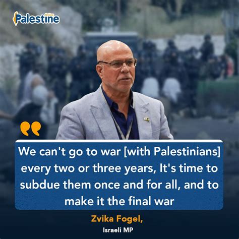 Mahmood Haffejee On Twitter Rt Onlinepaleng Israeli Mp Zvika Fogel