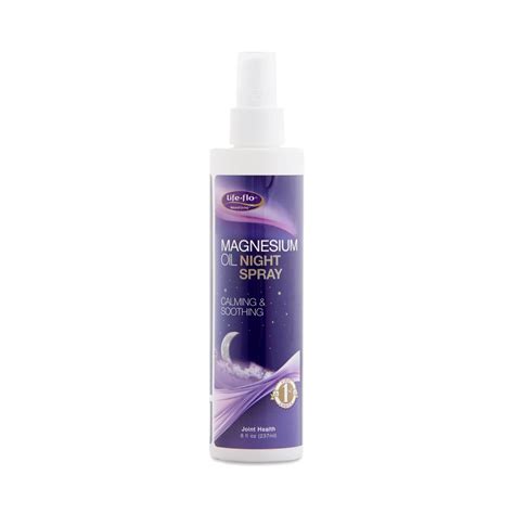 Magnesium Oil Night Spray By Life Flo Thrive Market