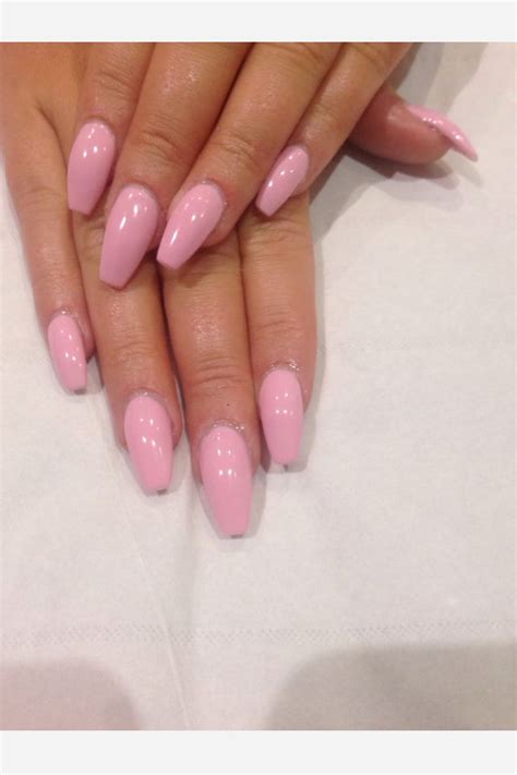 Acryl Nagels Lichtroze