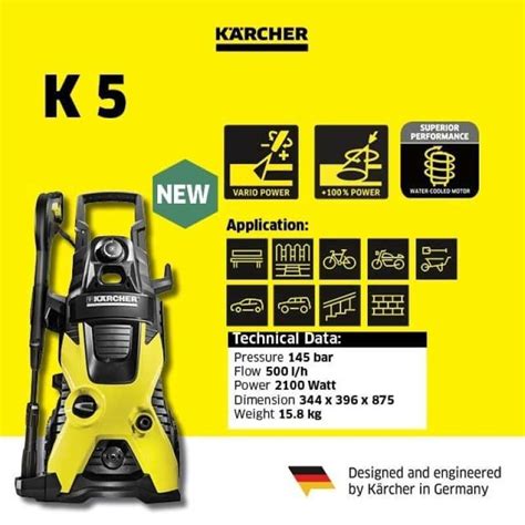 Jual KARCHER HIGH PRESSURE CLEANER K 5 K 5 K 5 HIGH PRESSURE
