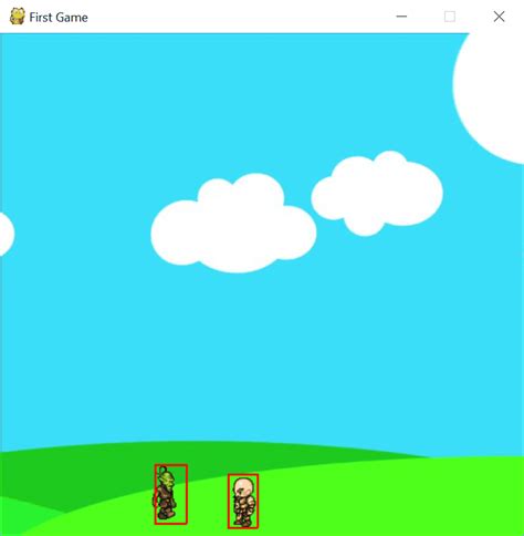 pygame tutorial collision and hit boxes