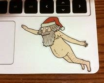Popular Items For Naked Santa On Etsy