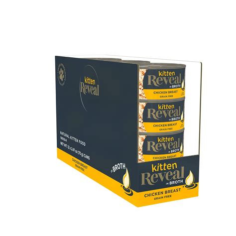 Reveal Natural Wet Kitten Mmf7 Food 12 Count Grain Free Wet Kitten Food Limited Ingredient