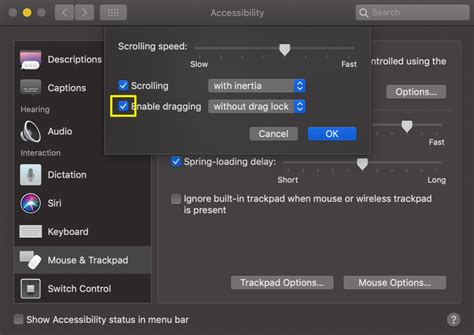 Cara Enable Drag And Drop Trackpad Macbook Pro