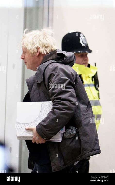 Boris Johnson Llega Para Dar Evidencia A La Investigación De Covid 19