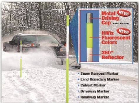 Snow Plowdriveway Markers Country Enterprises Inc