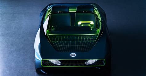 All Electric Nissan Max Out Convertible Glows In The Dark With