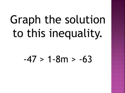 PPT Inequalities Review Solve Graph Linear Inequalities PowerPoint Presentation ID 2821473