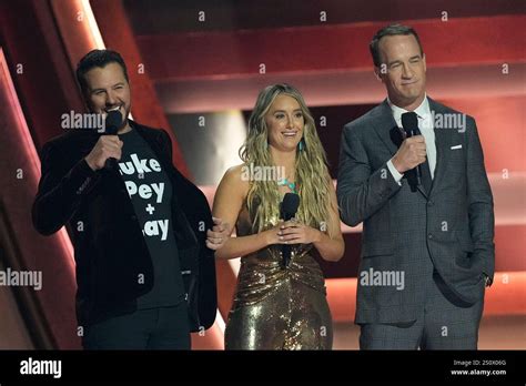 Nashville, Tennessee, USA. 20th Nov, 2024. Luke Bryan, Lainey Wilson ...