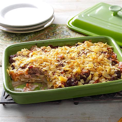 Tasty Hamburger Casserole Recipe Taste Of Home
