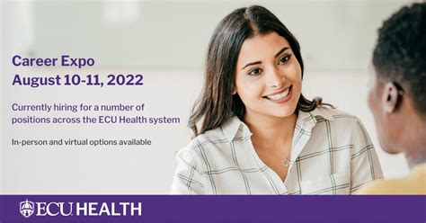 Vidant Health On Linkedin Ecuhealthcareerexpo Hiring Jobopportunity