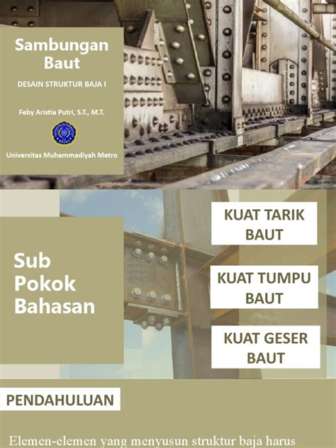 Sambungan Baut Pdf