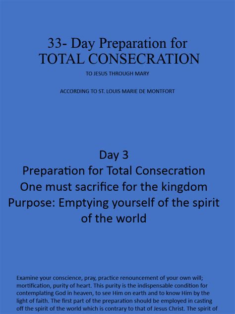 Preparation For Total Consecration Day 3 Acies Pdf Jesus Mary Mother Of Jesus