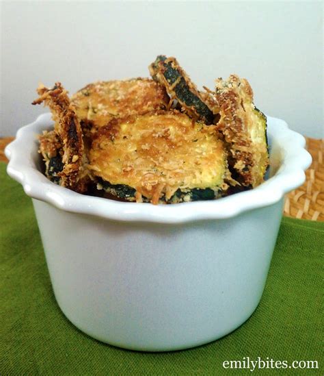 Parmesan Zucchini Rounds Emily Bites