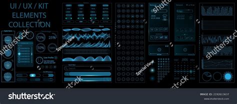 Ui Ux Gui Mobile Screens Modern Stock Vector Royalty Free 2192613637