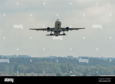 Zurich Switzerland May EC ILS Iberia Airbus A Aircraft Take Off From Runway
