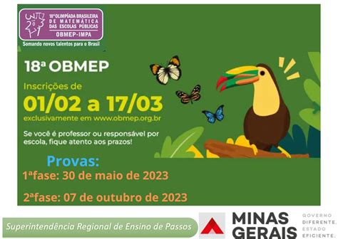 ª Olimpíadas Brasileira de Matemática das Escolas Públicas OBMEP