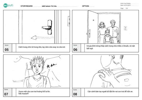 Storyboard là gì Vai trò của Storyboard trong sản xuất phim quảng cáo