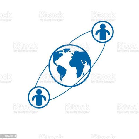 世界和人創造獨特的向量符號創建與不同的圖示系統和社會矩陣符號人與人類相互作用向量圖形及更多一起圖片 一起 互聯網 人 Istock