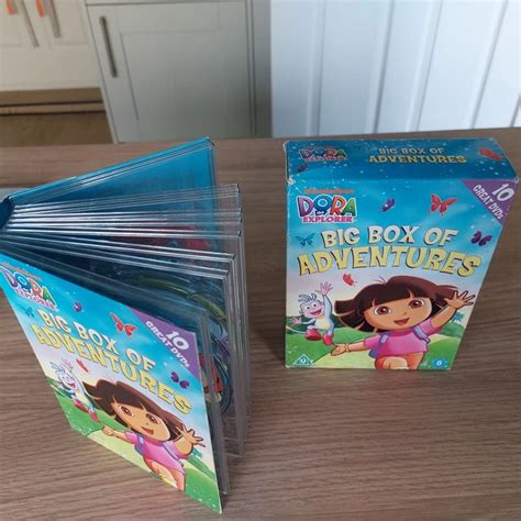 Dora The Explorer Big Box Of Adventures 10 Dvd Boxset Complete Vgc
