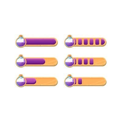 Game Progress Bar Vector Art Icons And Graphics For Free Download