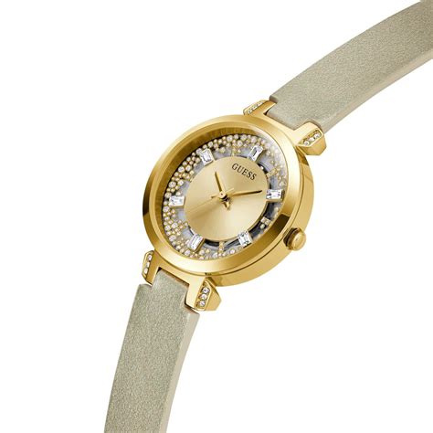 Guess Womens Watch Gold Tone Case Quartz Jacobs Jewels And Watches