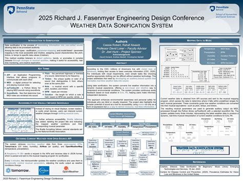Data Sonification Weather Chimes Behrend Senior Design Program
