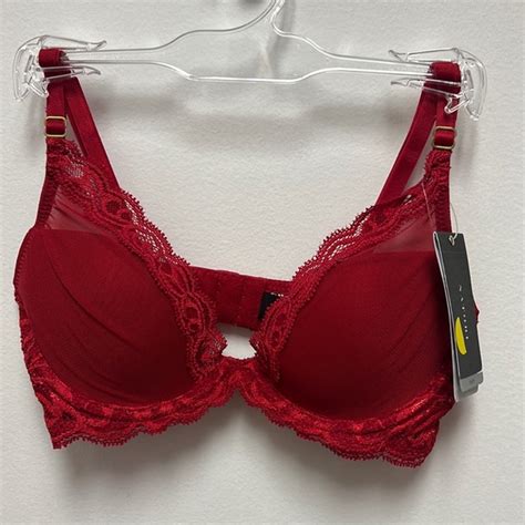 Natori Intimates And Sleepwear Natori Original Plunge Bra Feathers In