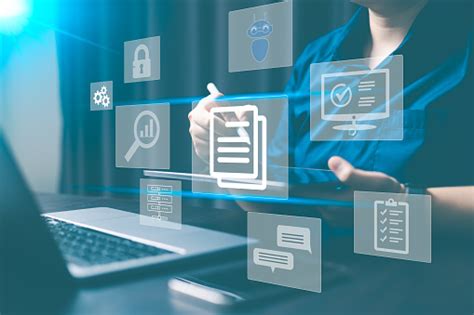 Erp 전자 문서 관리 시스템 개념 검색 및 비즈니스는 파일 온라인 문서 데이터베이스 효율적인 아카이브 및 회사 정보 데이터를 관리합니다 기술 디지털 자산 관리 가상현실에