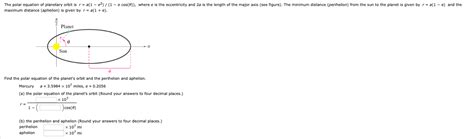 solved find a polar equation of the indicated conic in terms