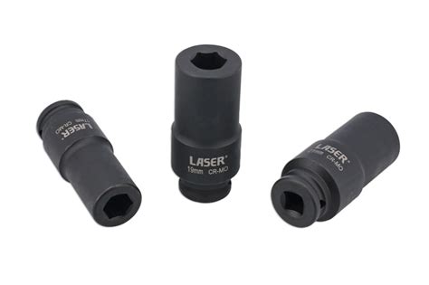 Laser Tools 8953 Weighted Socket Set 12d 3pc