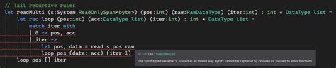 Span Etc Support · Issue 648 · Fsharpfslang Suggestions · Github