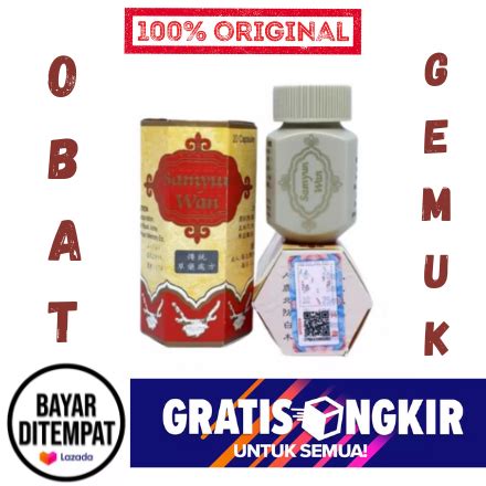 PROMO 2 BOTOL COD Sam Yun Wan BARCODE ORIGINAL Obat Penambah