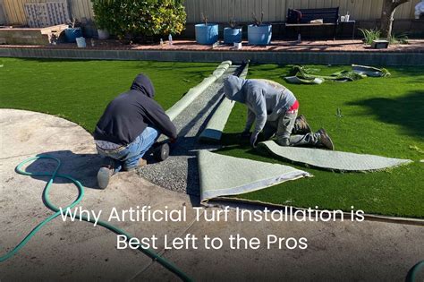Why Artificial Turf Installation Is Best Left To The Pros