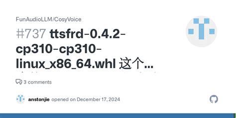 Ttsfrd 042 Cp310 Cp310 Linuxx8664whl 这个对应的 Windows11下的文件是那个